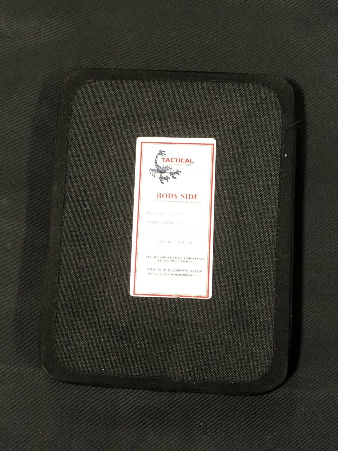 Level IV 6x8 Tactical Scorpion SET - Praetorian Guard